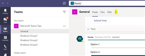 how to create a poll or quiz in microsoft teams collab365 power