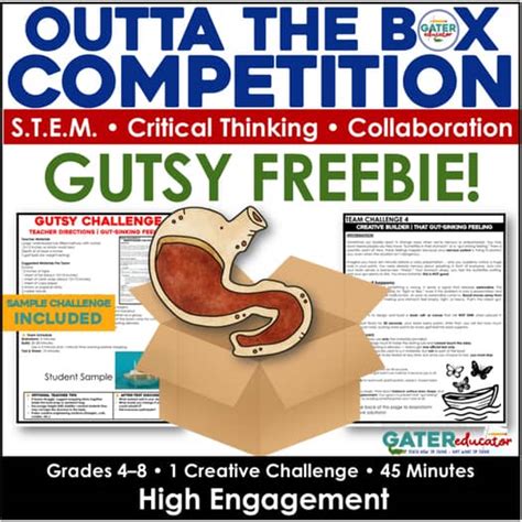 Free Digestive System Stem Challenge Stomach Body Parts Engineering Activity Pbl