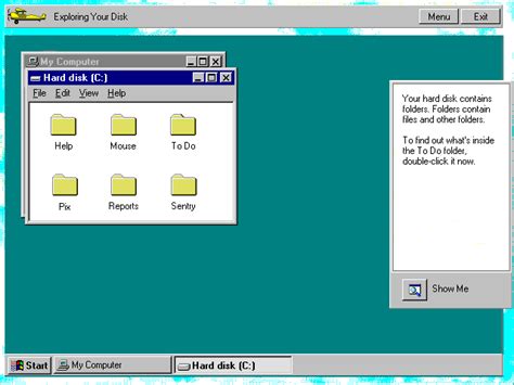 Guidebook Tutorials Windows 95