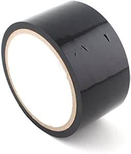 Amazon Com Black M No Glue Electrostatic Adsorption Sex Bondage Adhesive Tape Bdsm Adult Toy