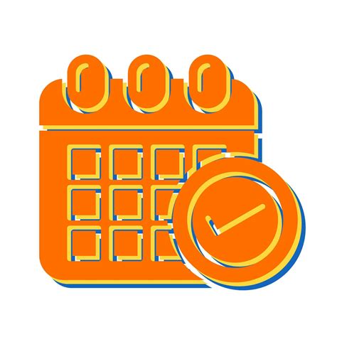 Schedule Vector Icon 28305259 Vector Art At Vecteezy