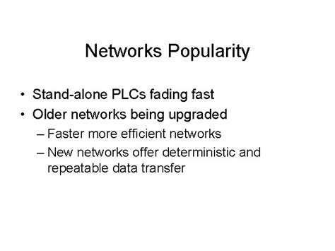 chapter 11 introduction to control net networks popularity