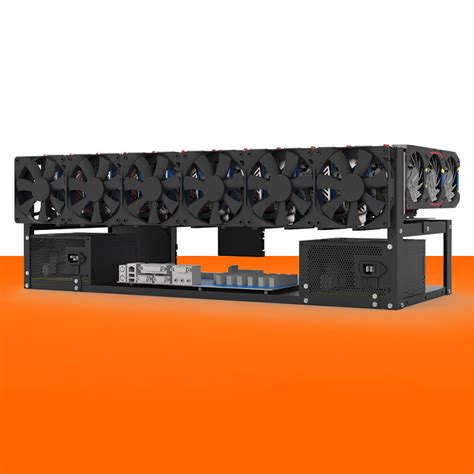 12 Gpu Mining Rig Frame Case For Open Air Computer Ubuy India
