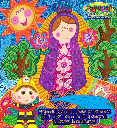 Distroller Virgencita De Guadalupe Caricatura Virgen De Guadalupe