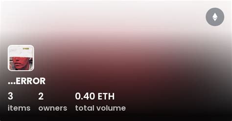 Error Collection Opensea