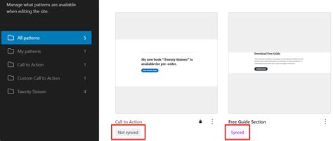 Wordpress Patterns Create And Use Them Tutorial