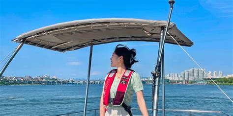 흰 천과 바람만 있다면 어디든 갈 수 있어⛵ 한강 위 낭만적인 요트 주말토리