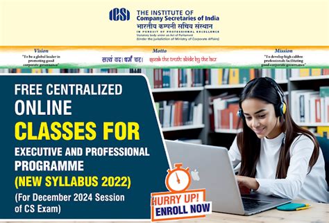 Cs Dec 2024 Exam Free Online Classes For Cs Executive Cs Professional Icsi Free Couching Classes