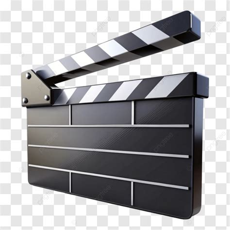 3d 렌더링 된 영화 Clapperboard 준비가되었습니다 클래퍼보드 영화 클래퍼 필름 클래퍼 Png 일러스트 및 이미지