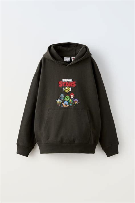 Brawl Stars © Supercell Oy Hoodie Anthracite Grey Zara Cambodia
