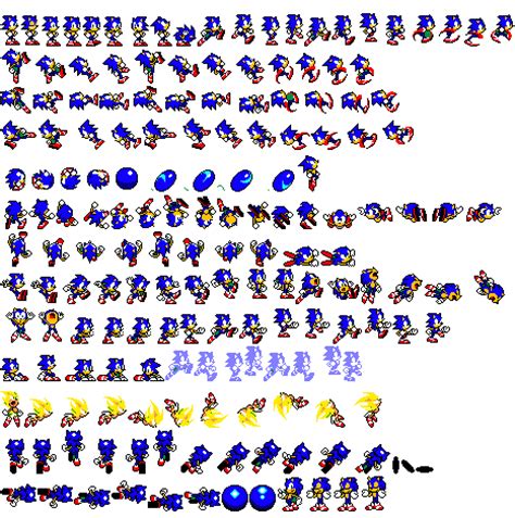 Sonic Custom Sprites By Facundogomez On Deviantart 44 Off