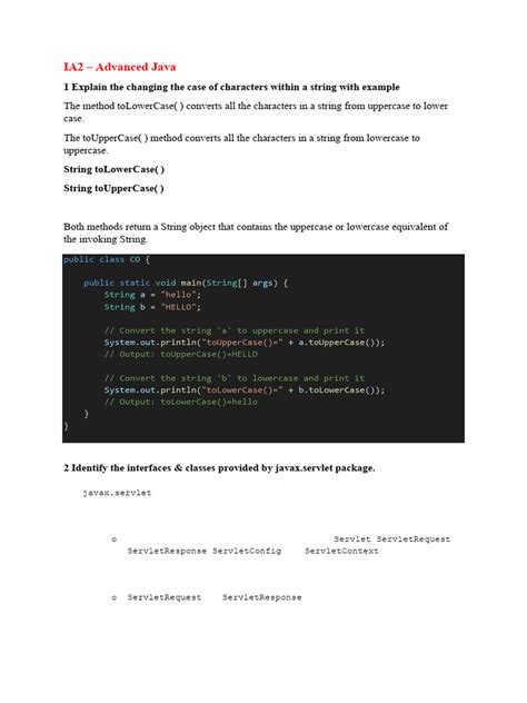 ia2 java pdf web server internet and web