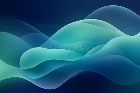 Smooth Undulating Waves Create A Calming And Elegant Abstract Background Perfect For Modern