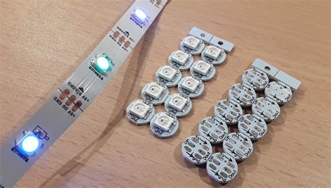 How To Control An Led Pixel Strip Ws2812b With An Arduino And The
