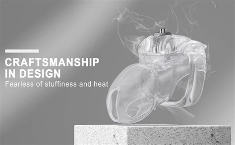 Fancalen Ht V5 Chastity Cage Male Chastity Device With 5 Rings Resin Ergonomic