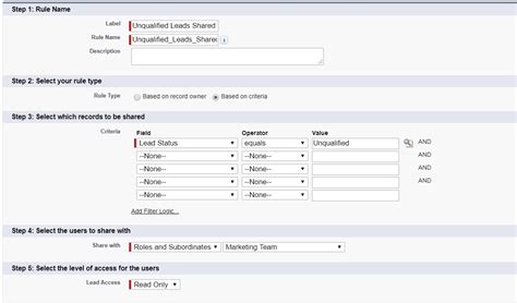 Sharing Rules In Salesforce Onilab Blog