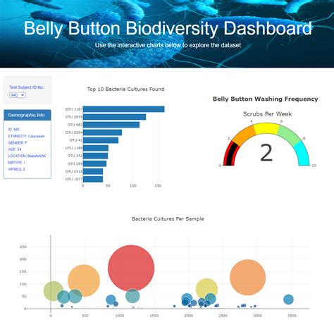 Github Mdwilliams11bellybuttonbacteria Module 12 Challenge