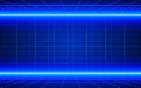 Futuristic Technological Top And Bottom Grid Background Digital Futurist Cyber Space Design