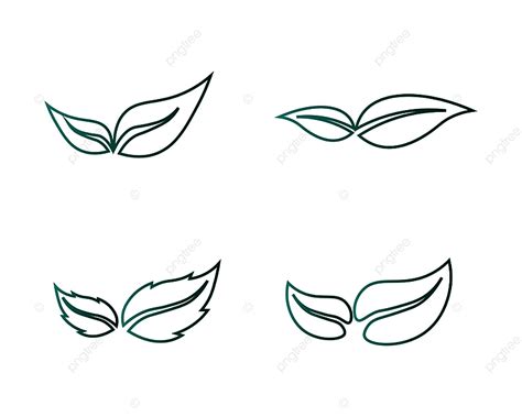 Tree Leaf Logo Vector PNG Images Tree Leaf Vector Logo Design Bio Map Cedar PNG Image For