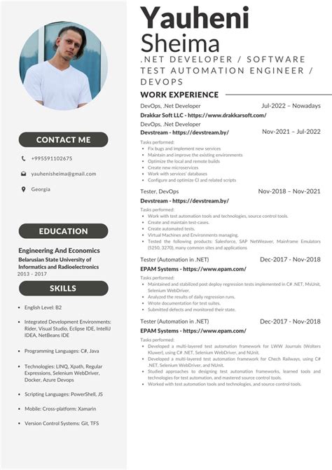 Yauheni Sheima On Linkedin Opentowork Devops Qaautomation