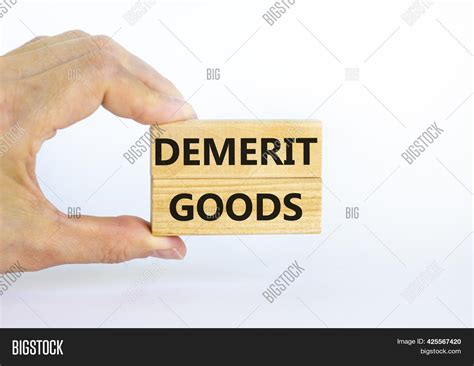 Demerit Goods Symbol Image And Photo Free Trial Bigstock