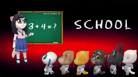 My Talking Tom Friends School Mathematics Youtube