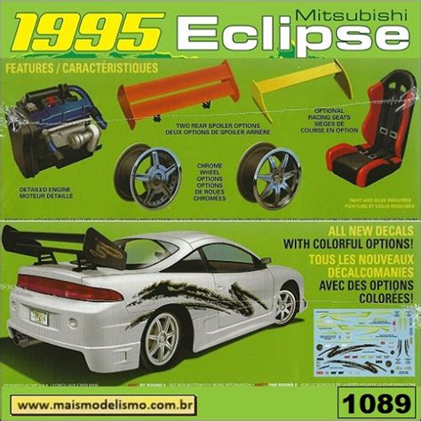 Plastimodelismo Amt 1089m Mitsubishi Eclipse Special Features Fast