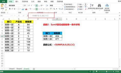 Excel中5个求和函数的使用方法和实例详解 天天办公网 Excel中5个求和函数的使用方法和实例详解 天天办公网