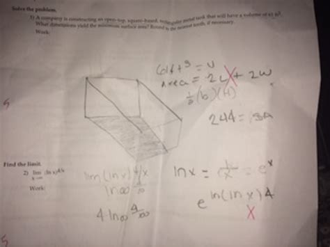 solved a company is constructing an open top square based