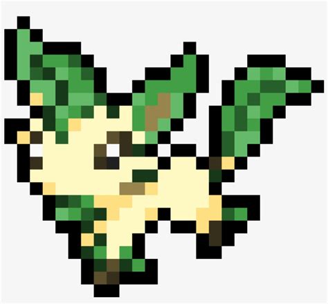 Leafeon Pixel Art Leafeon And Umbreon Minecraft Map