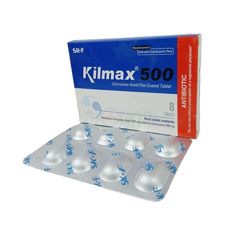 Kilmax 500mg Tablet Arogga Online Pharmacy