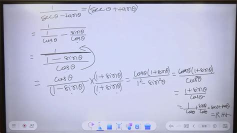 Trigo Identities Class10lecture 8cbse Youtube