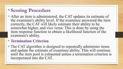 Computer Adaptive Testing Pptx Standardized Testing Educational Assessment