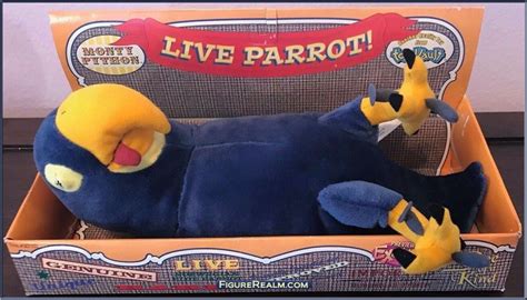 live parrot previews monty python and the holy grail plush toy