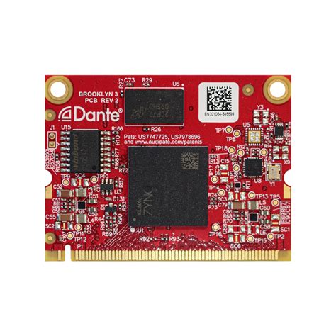 Anm88 Dante™aes67 Networked Audio Module With 8x8 License For Luna U
