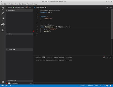 Debugger Local Variables Frozen After Go Panic Issue Microsoft Vscode Go GitHub
