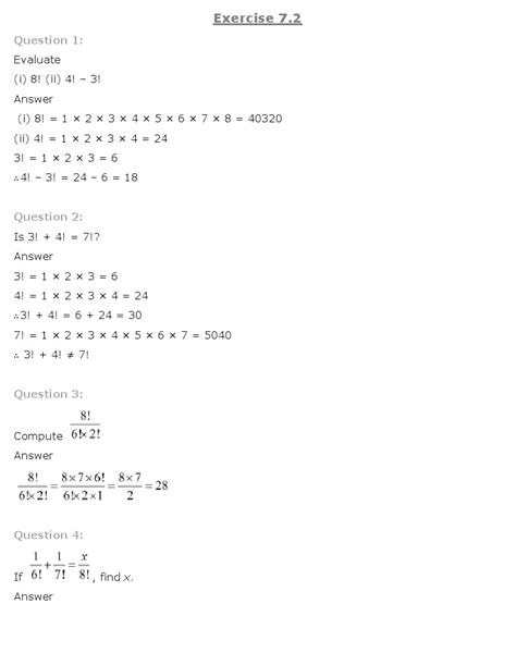 maths ch 7 permutation and combinations class 11 ncert solutions