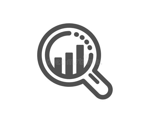 Seo Analysis Icon Web Targeting Chart Sign Traffic Management Vector
