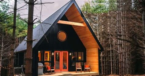 Tiny Black Cabin Dream Tiny Living