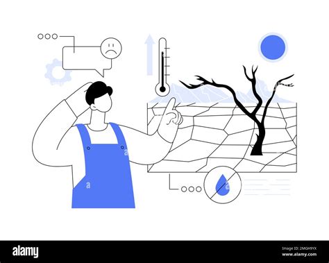 Drought Abstract Concept Vector Illustration Stock Vector Image And Art
