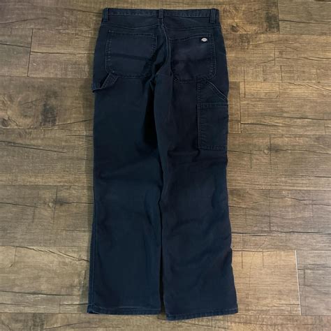 Black Dickies Carpenter Jeans Black Color Way Depop