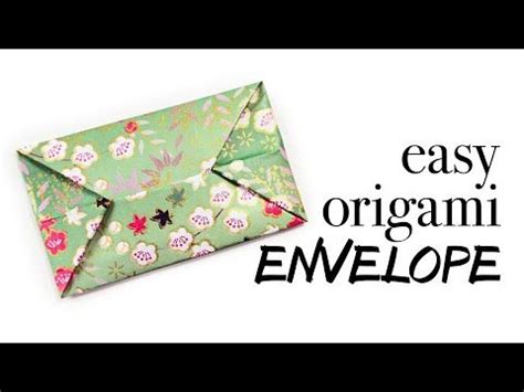 Easy Origami Envelope Tutorial Artofit