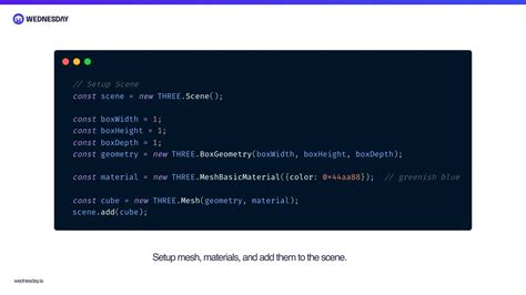 Create Basic 3d Scenes Using Three Js