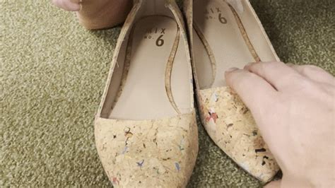 Remove And Play With Flats JS Candid Shoeplay Store Clips Sale