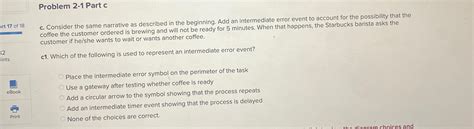 solved problem 2 1 ﻿part cc ﻿consider the same narrative as