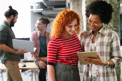 Software Coding And Business Woman On Tablet Thinking Of Data Analytics Digital Technology