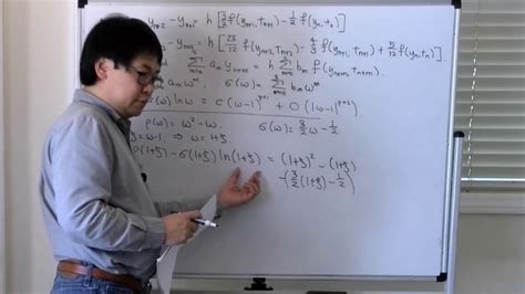 order of adams bashforth methods youtube