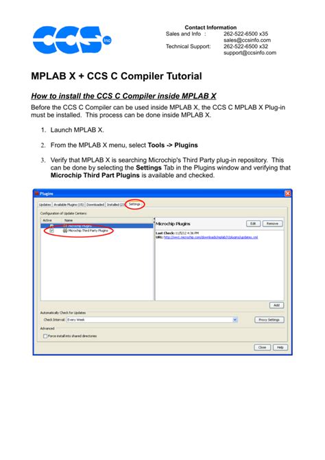 mplab x ccs c compiler tutorial