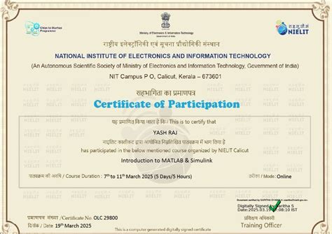 matlab simulink learning skilldevelopment meity nielitcalicut