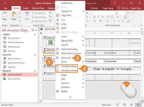 Group And Sort Customguide